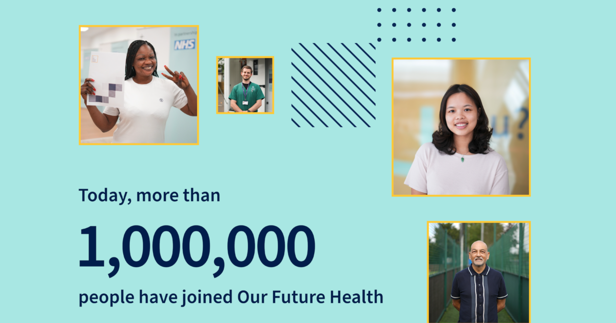 1 million volunteers join UK’s largest health research programme – Our ...